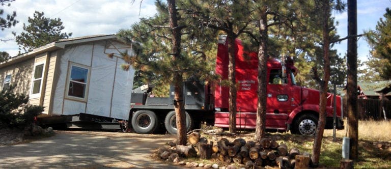Truck-Hauling-Modular-Home-3 - Lemmons Trucking